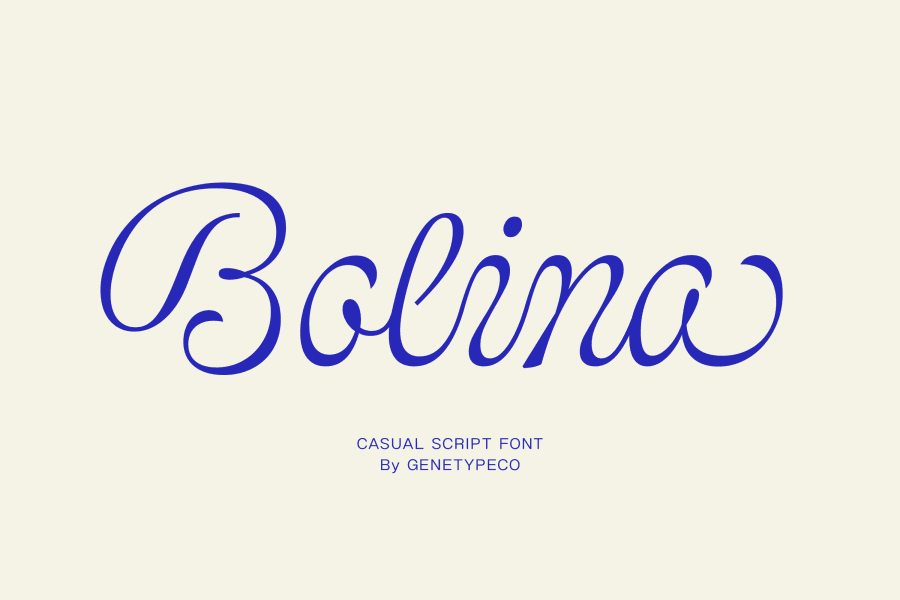 Bolina Demo Font · 1001 Fonts