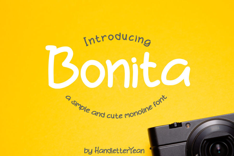 Bonita Font · 1001 Fonts