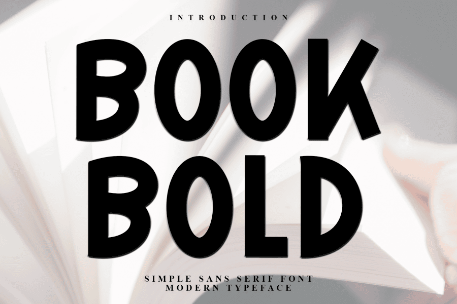 Book Bold Font · 1001 Fonts