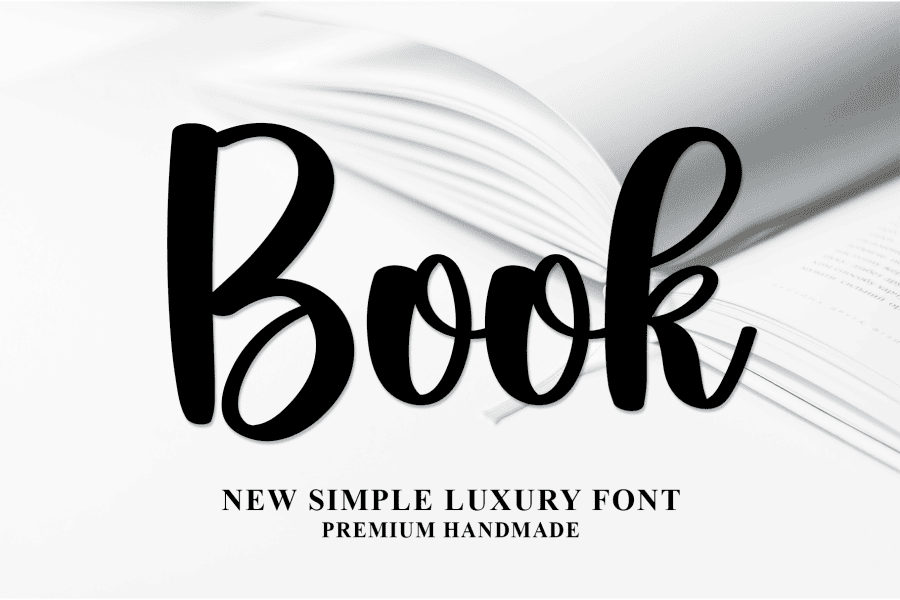 Book Font · 1001 Fonts