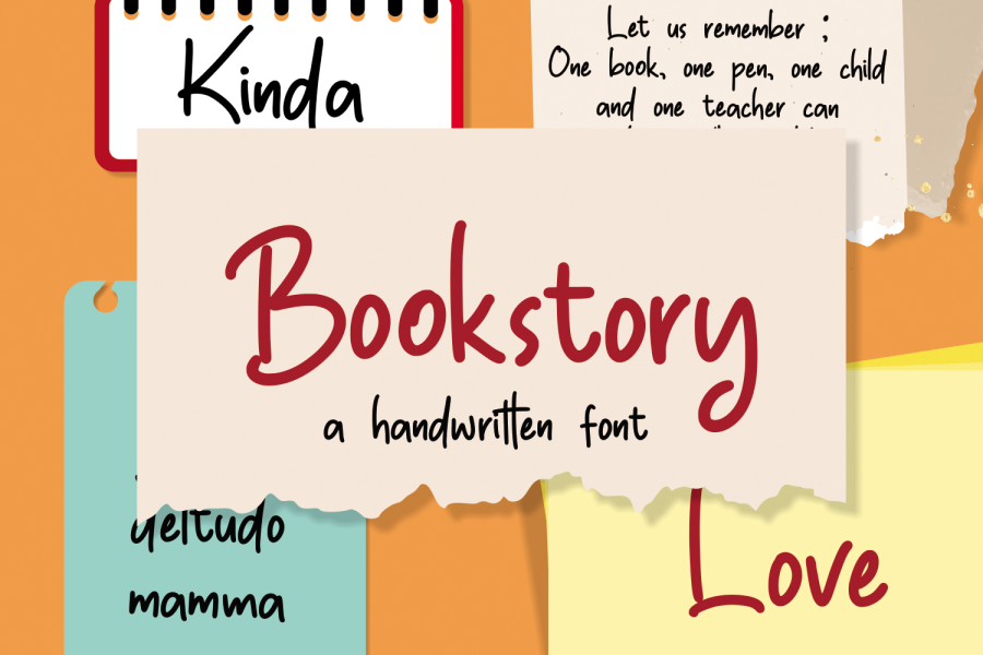 Bookstory Font · 1001 Fonts