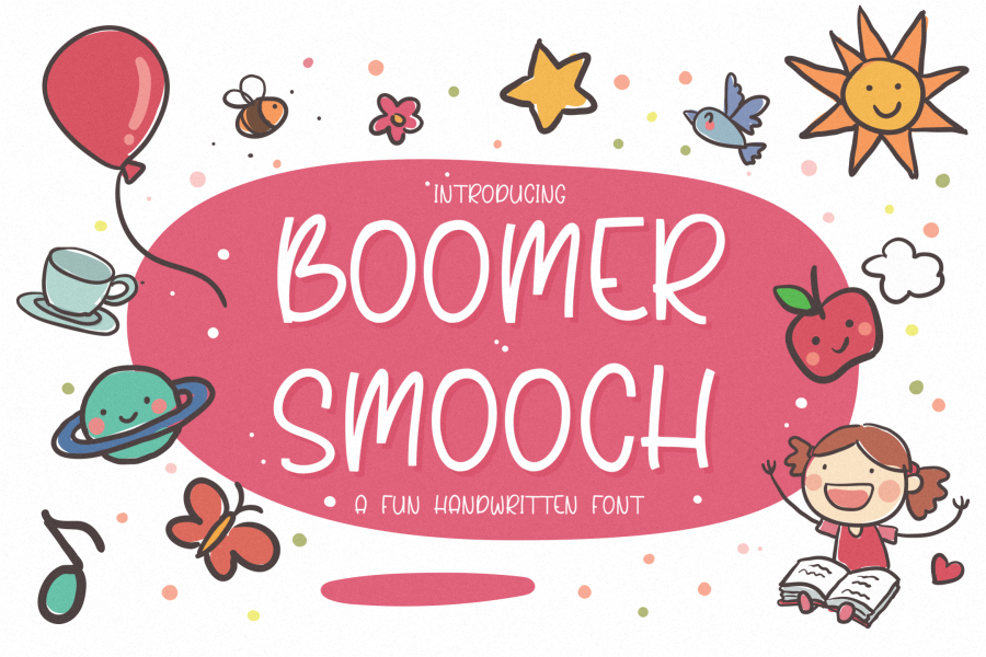 Boomer Smooch Font · 1001 Fonts