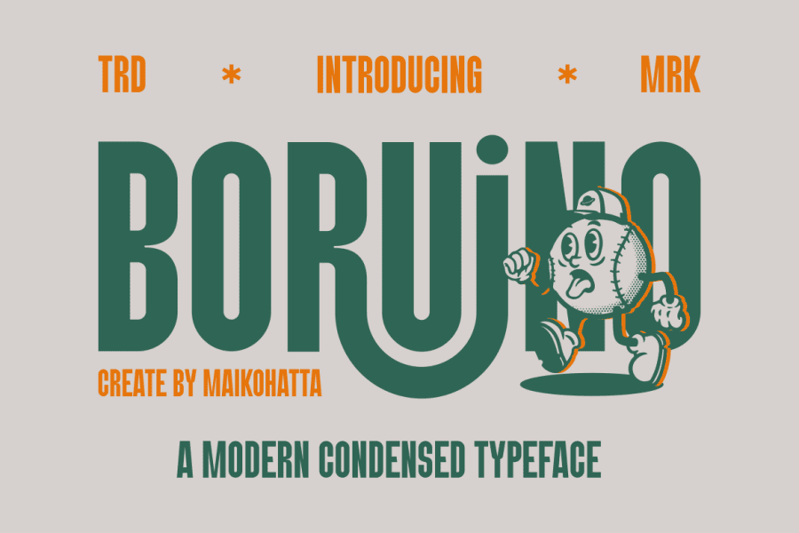 BORUINO Font · 1001 Fonts