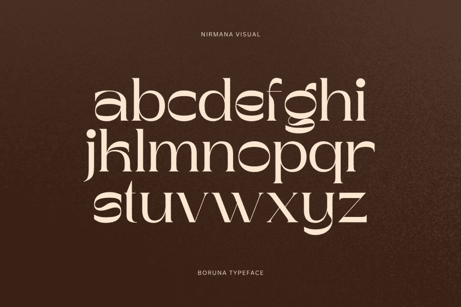 Boruna - Demo Version Font · 1001 Fonts