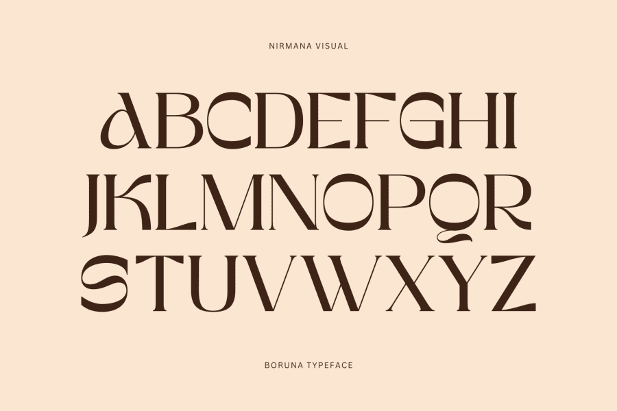 Boruna - Demo Version Font · 1001 Fonts