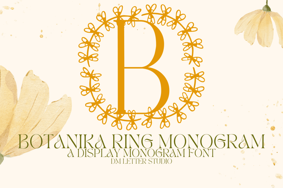 1 Free Uppercase Monogram, Wedding Invitation Font · 1001 Fonts