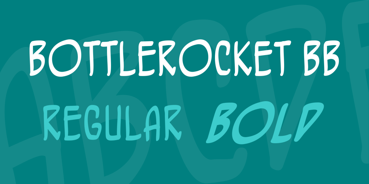 BottleRocket BB Font Family · 1001 Fonts