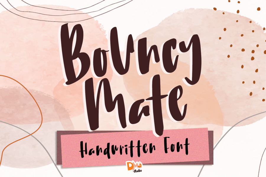 Bouncy Mate Font · 1001 Fonts
