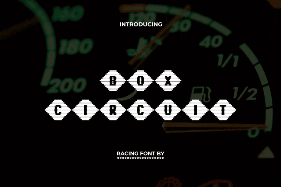 Box Circuit Demo Font · 1001 Fonts