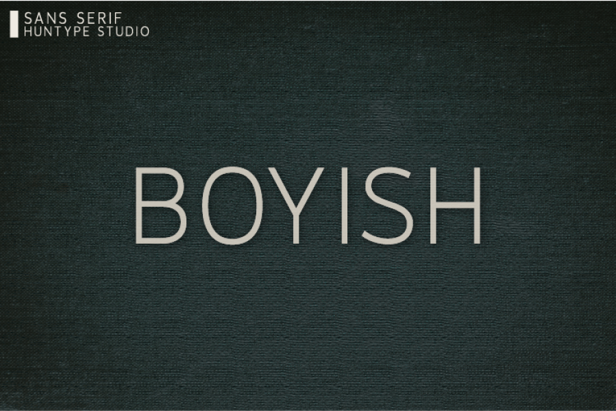 Boyish Font · 1001 Fonts