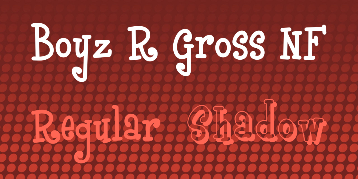 Boyz R Gross NF Font Family · 1001 Fonts