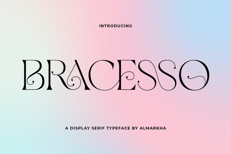 Bracesso Font · 1001 Fonts