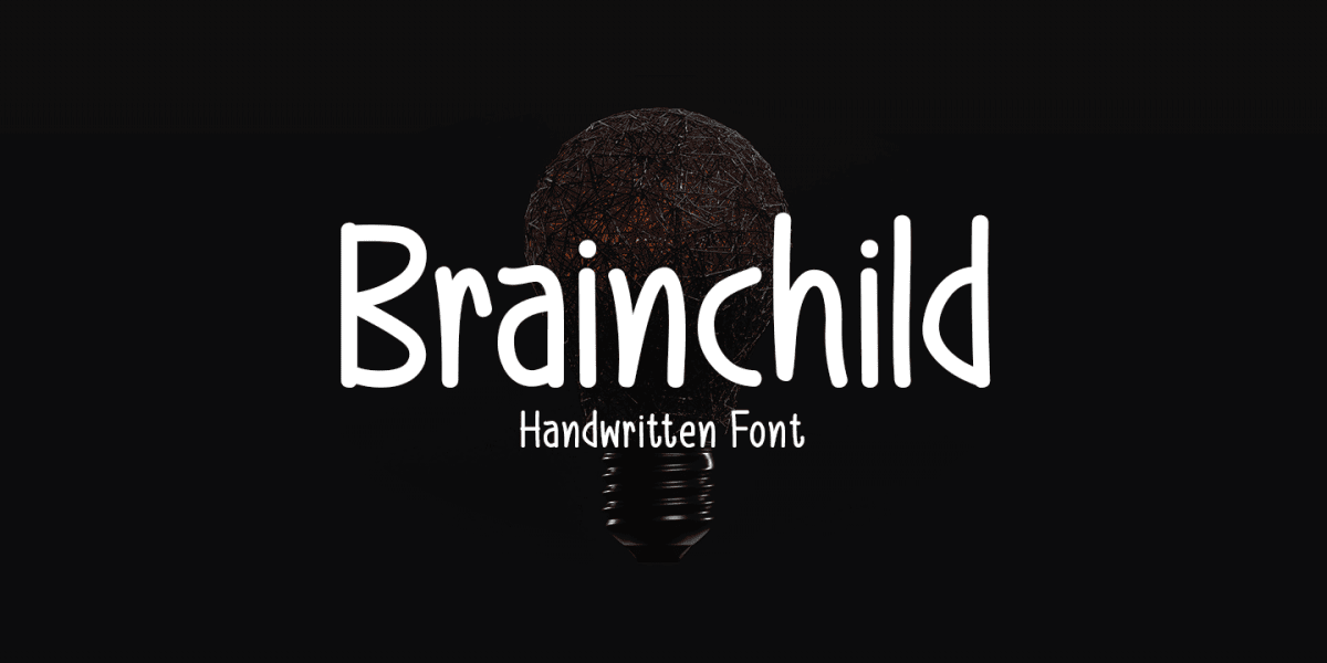 Brainchild Font · 1001 Fonts