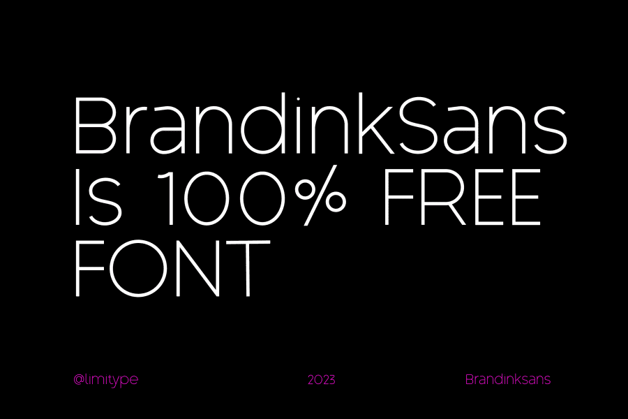 Brandink Sans Font Family · 1001 Fonts