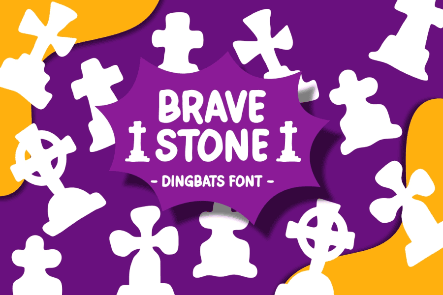 Brave Stone Font · 1001 Fonts