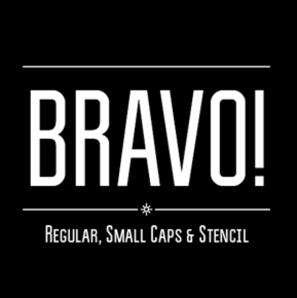 Bravo Font Family · 1001 Fonts