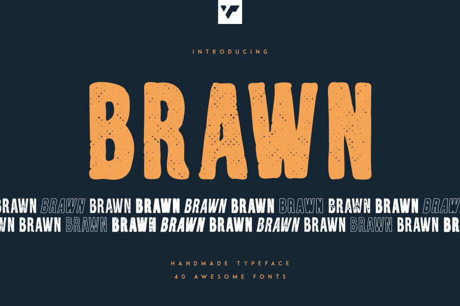 Brawn Font · 1001 Fonts