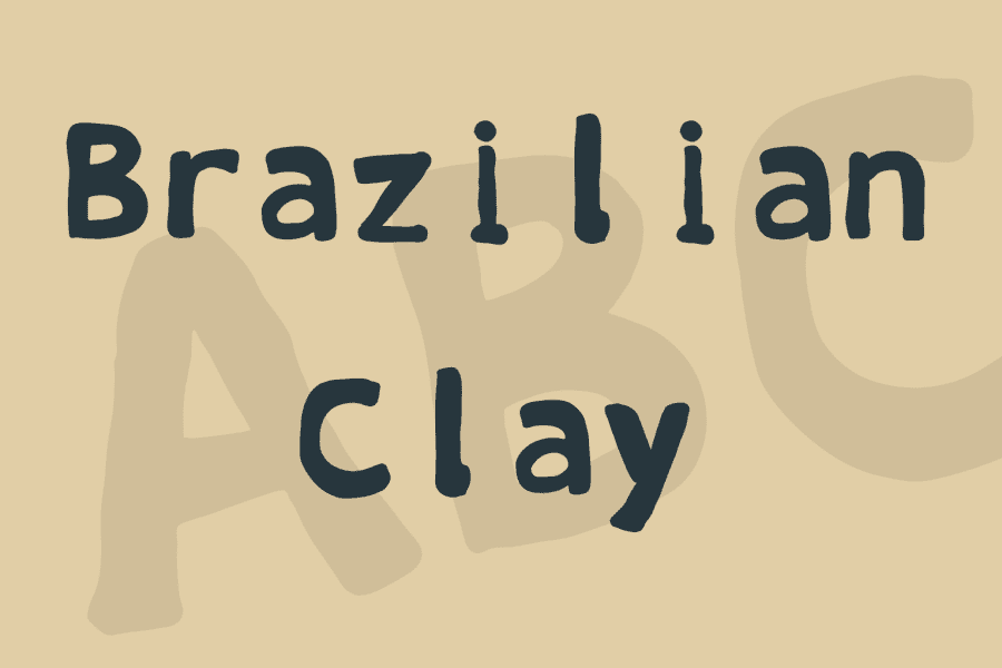 Brazilian Clay Font · 1001 Fonts
