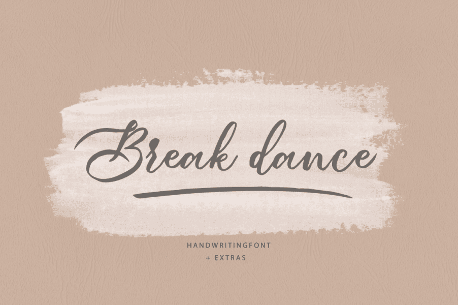 Break Dance Font Family · 1001 Fonts