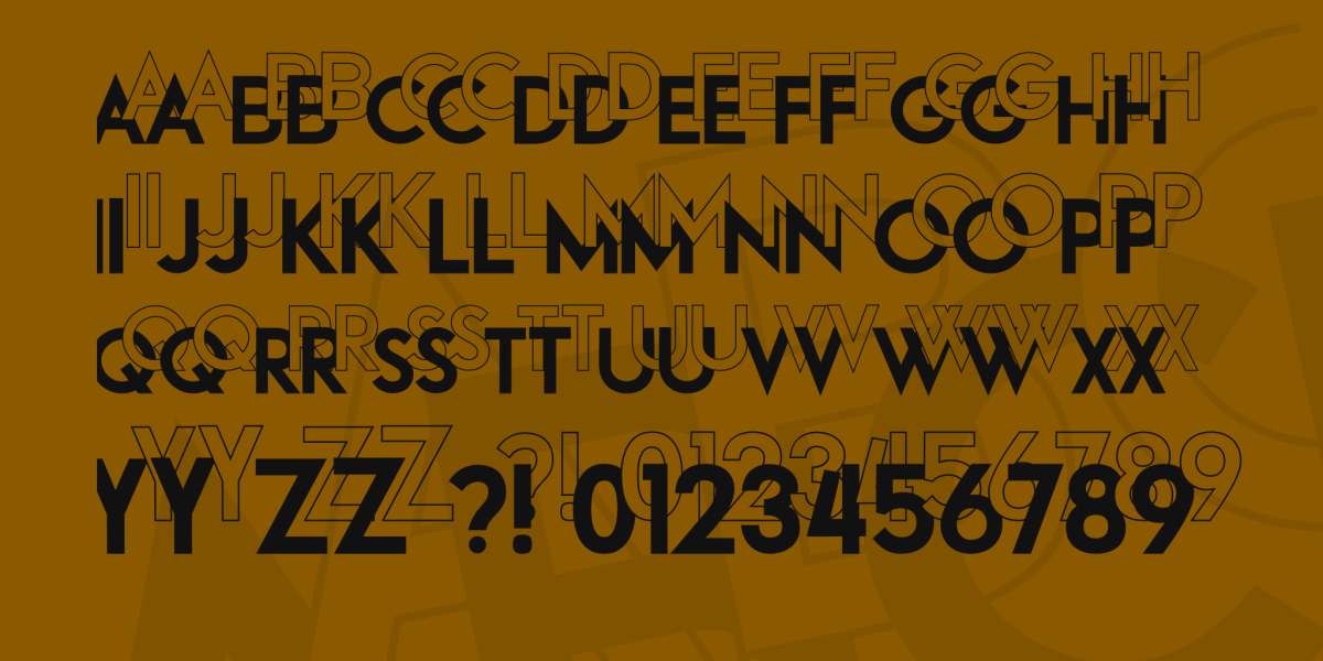 Break Font · 1001 Fonts