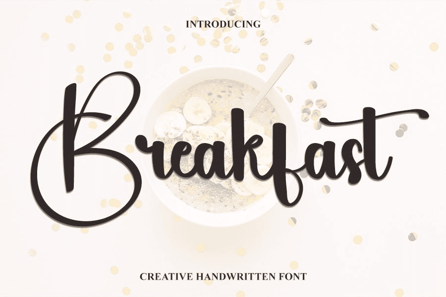Breakfast Font · 1001 Fonts