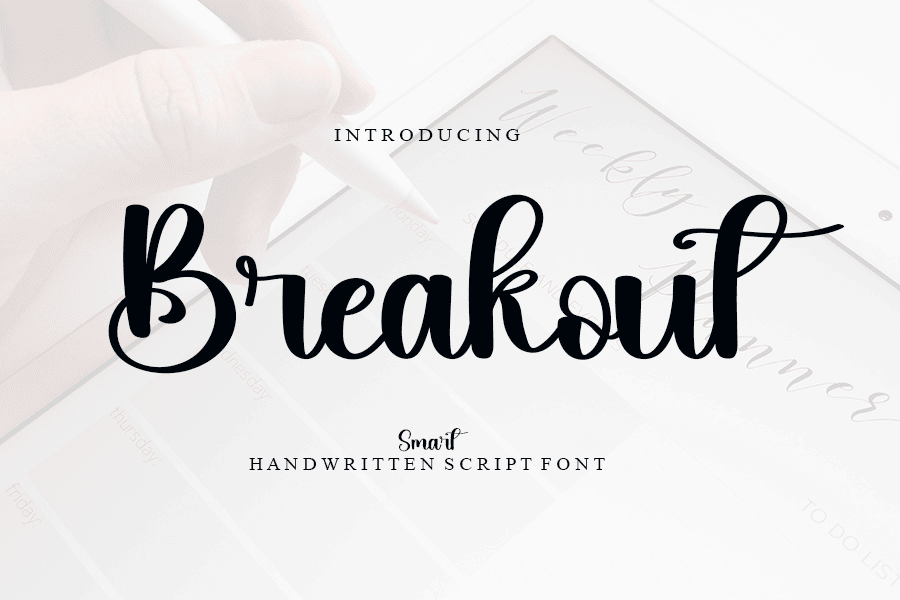 Breakout Font · 1001 Fonts