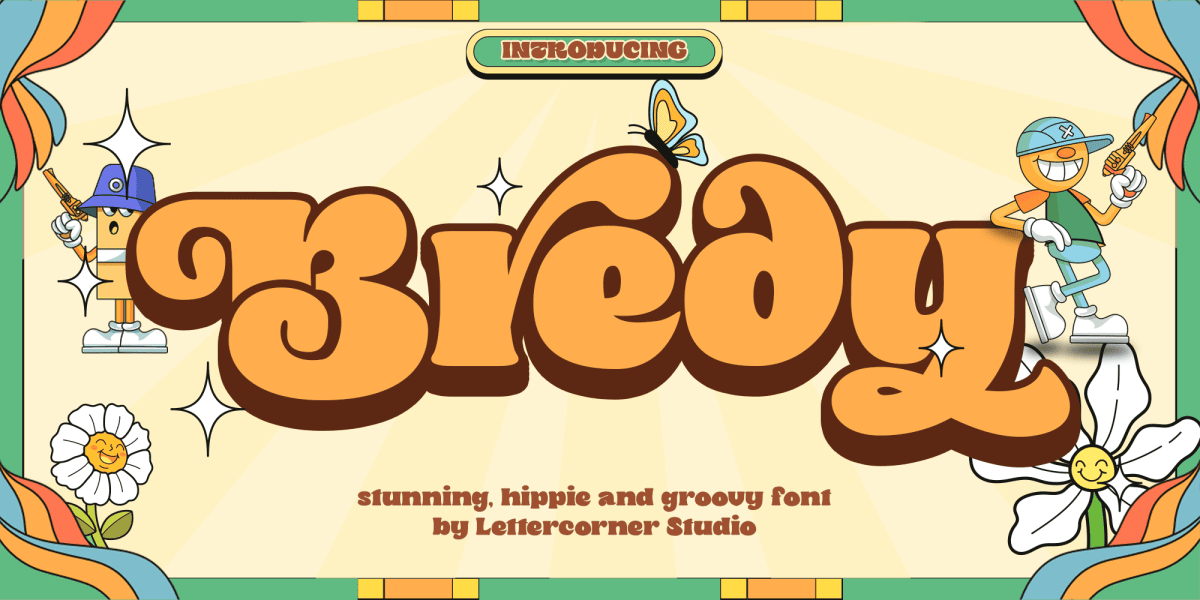 Bredy Font · 1001 Fonts