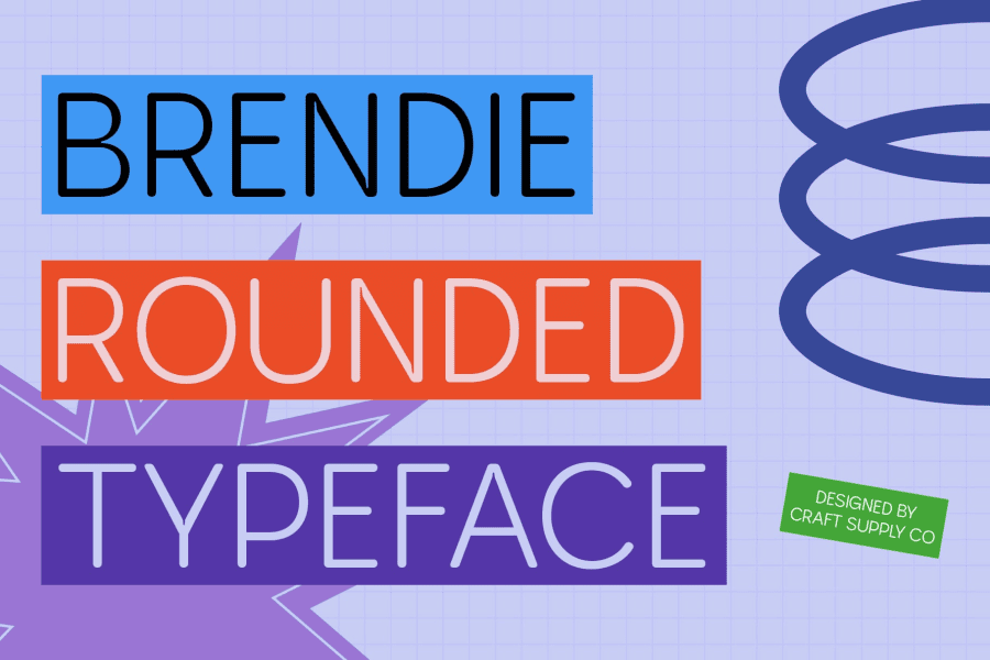 Brendie Rounded Demo Font · 1001 Fonts