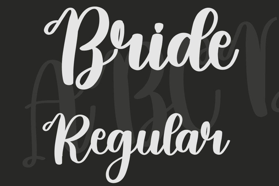 Bride Font · 1001 Fonts