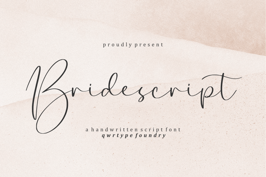 Bridescript Font · 1001 Fonts