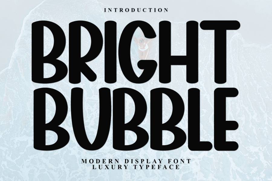 Bright Bubble Font · 1001 Fonts