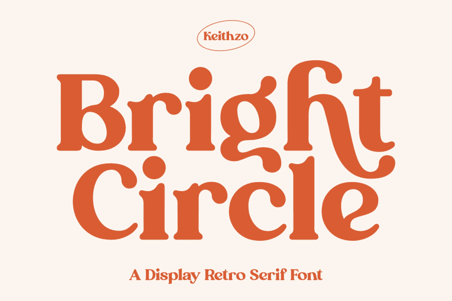 Bright Circle Font · 1001 Fonts