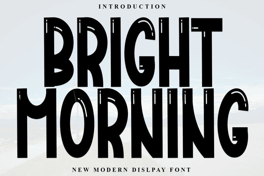 Bright Morning Font · 1001 Fonts