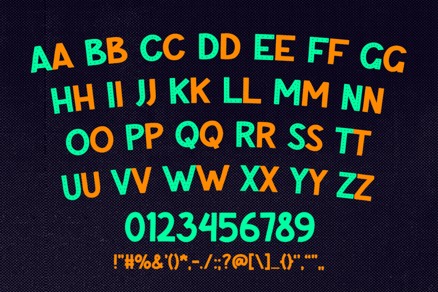 BRIGHT-NIGHT Font · 1001 Fonts