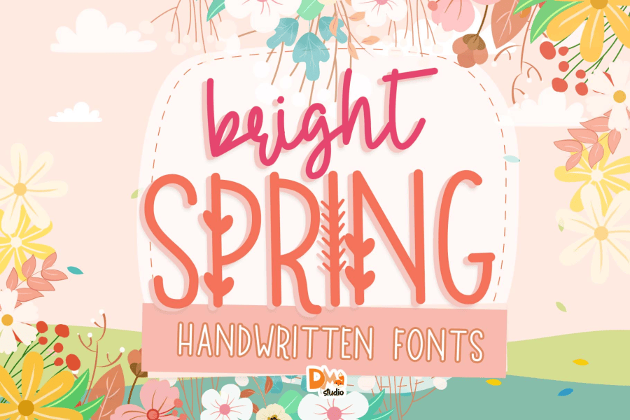 Bright Spring Font · 1001 Fonts