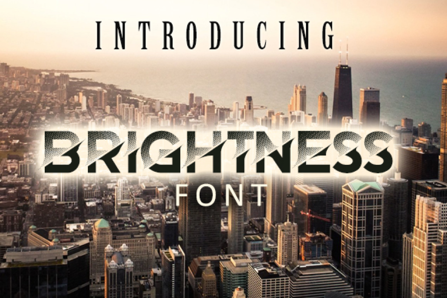 Brightness Font · 1001 Fonts