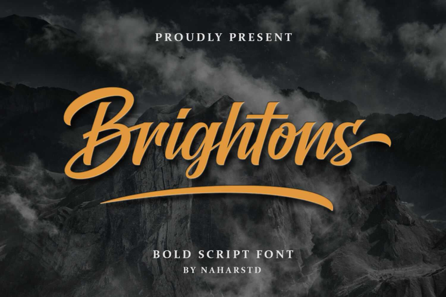 Brightons Font · 1001 Fonts
