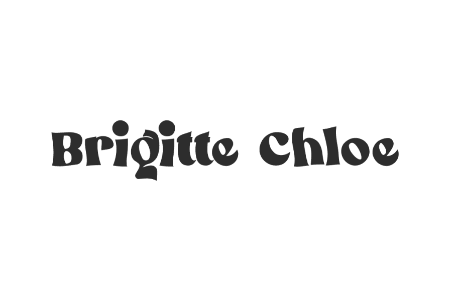 Brigitte Chloe Demo Font · 1001 Fonts