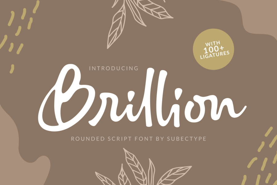 Brillion Font · 1001 Fonts