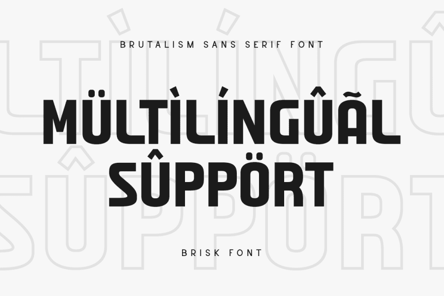 Brisk Font · 1001 Fonts