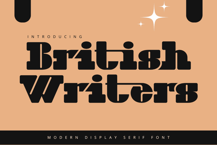 British Writers Demo Font · 1001 Fonts