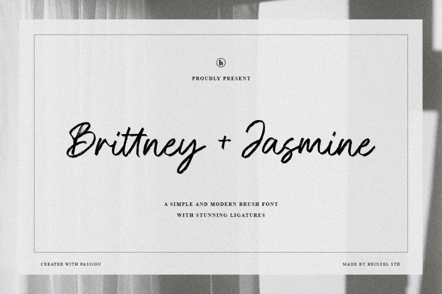 Brittney & Jasmine Font · 1001 Fonts