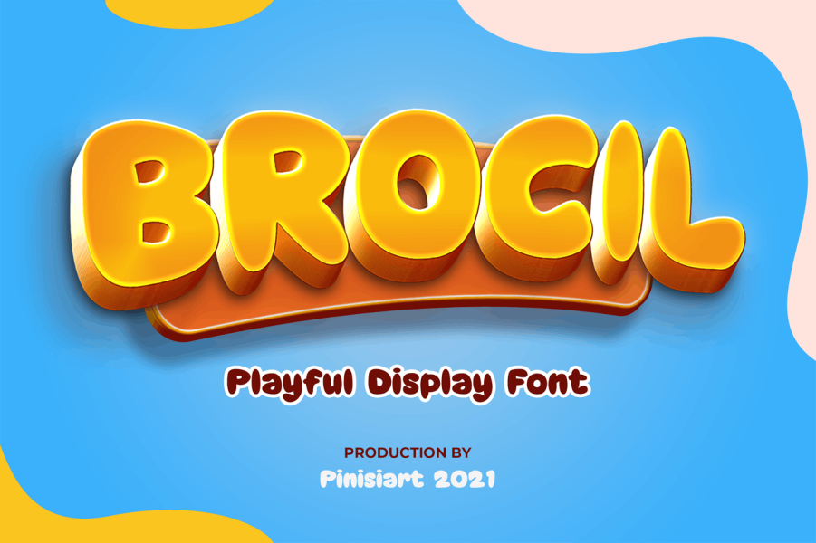 Brocil Font · 1001 Fonts