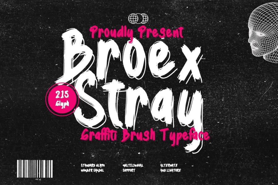 Broex Stray Font · 1001 Fonts