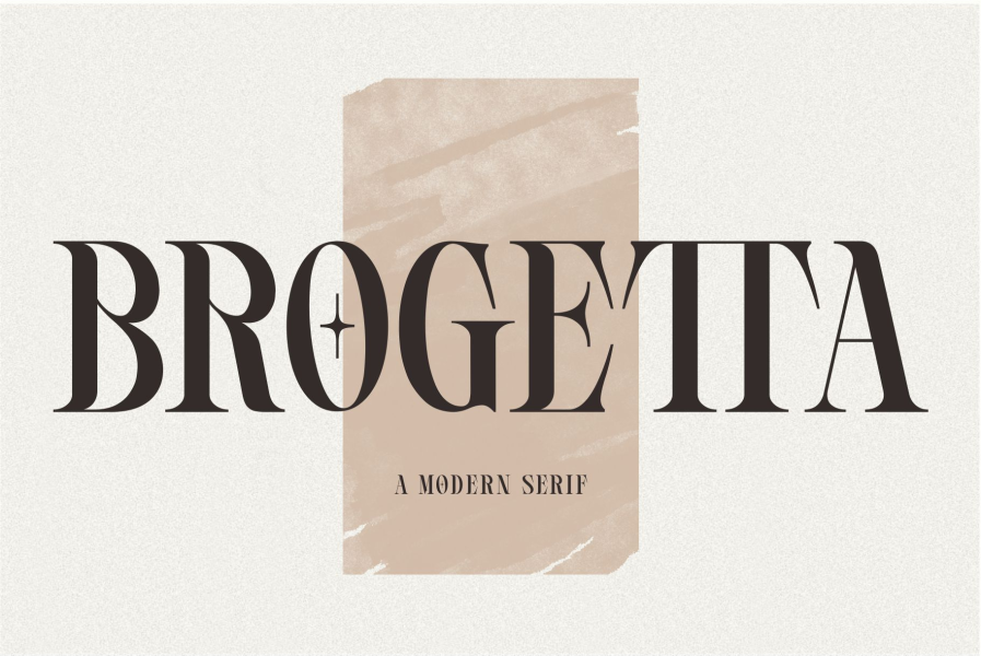 BROGETTA-Regular Font · 1001 Fonts