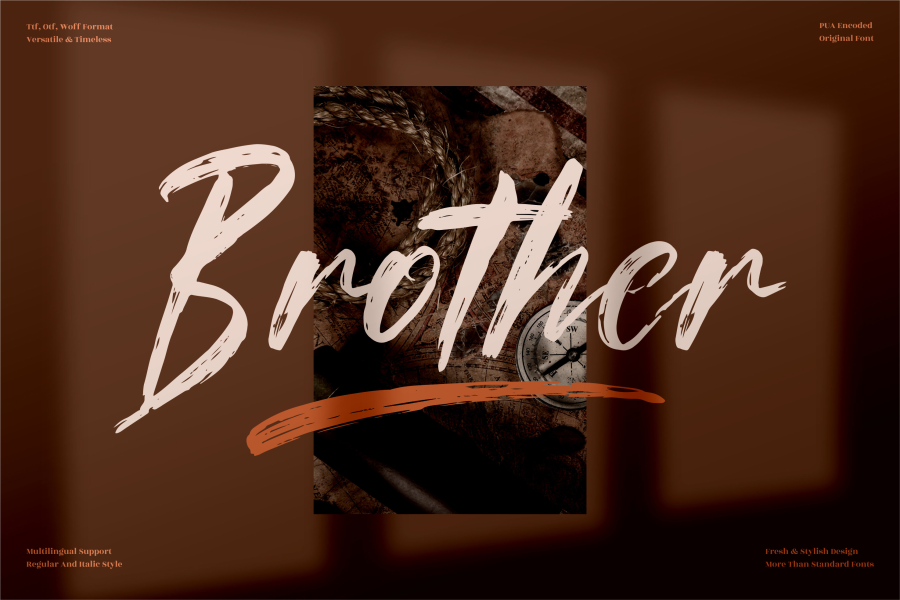 Brother Font Family · 1001 Fonts