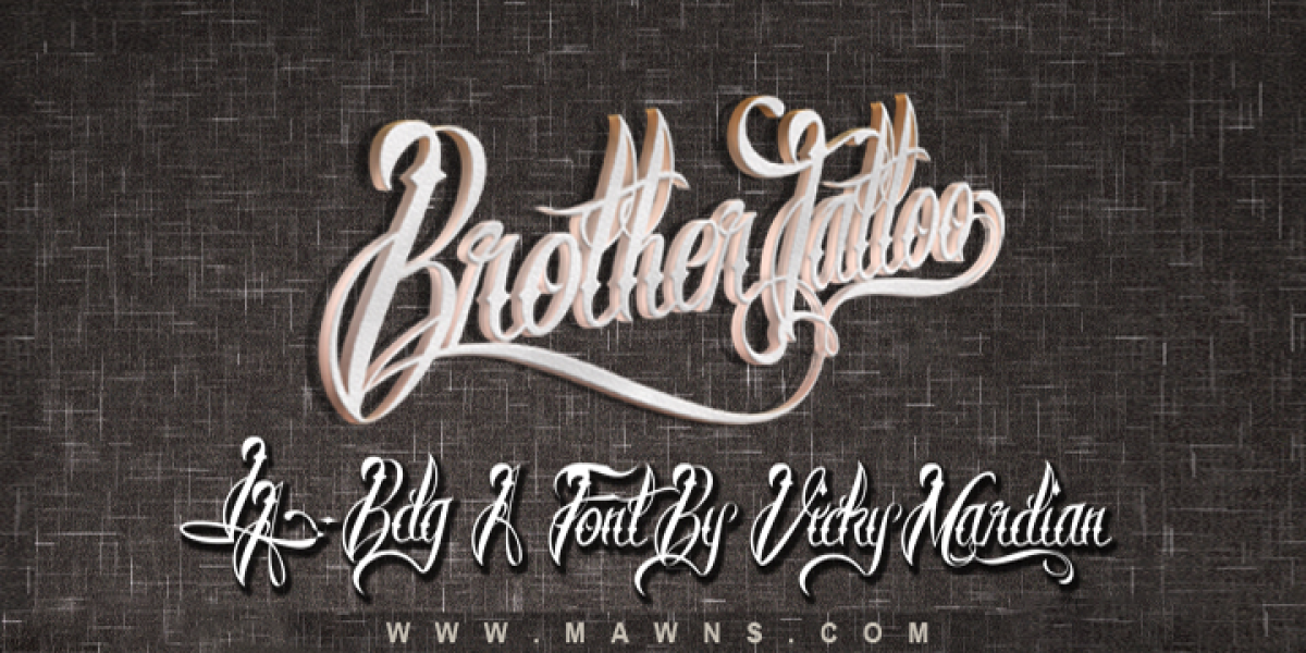 Brother Tattoo Font · 1001 Fonts