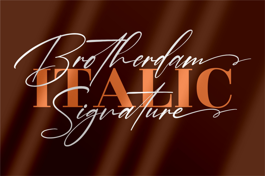 Brotherdam Signature Font Family · 1001 Fonts