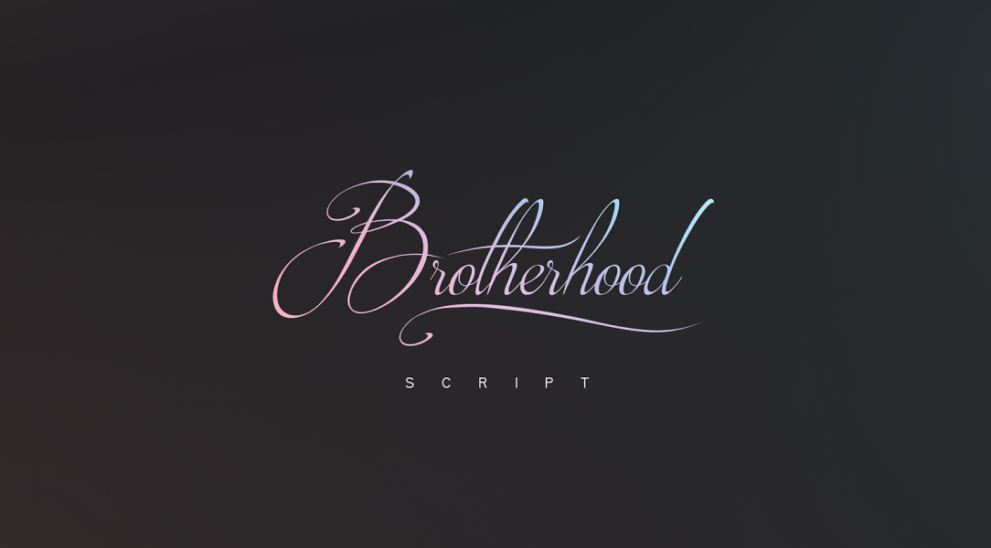 Brotherhood Script Font · 1001 Fonts