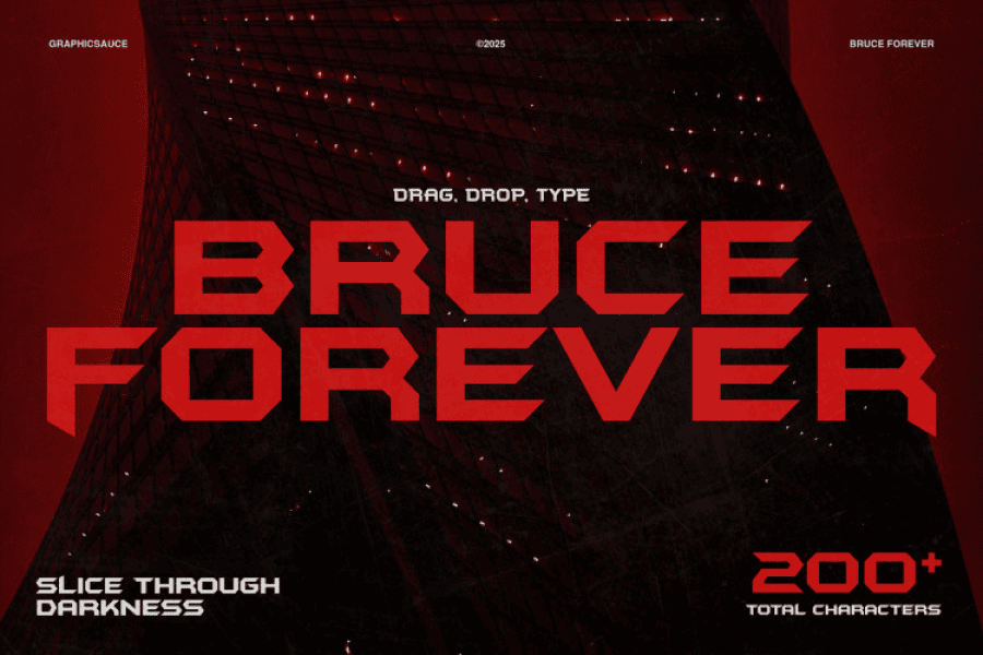 Bruce Forever Font · 1001 Fonts